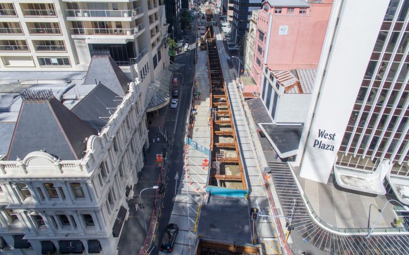 City Rail Link Contract 2 - enabling works - McConnell Dowell
